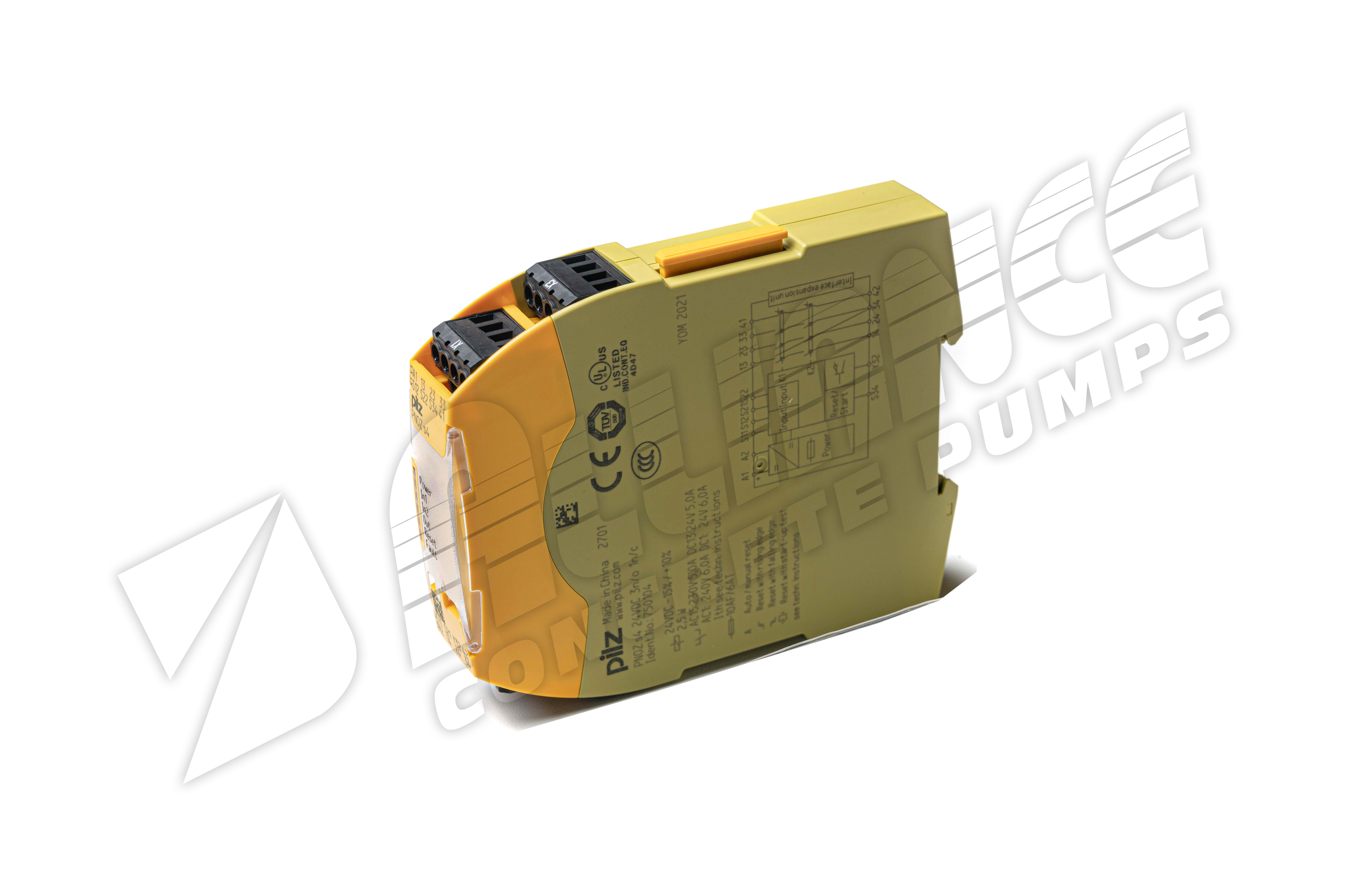Switch Box, Pilz Relay, 24v, S4 - Alliance Concrete Pumps Online Store