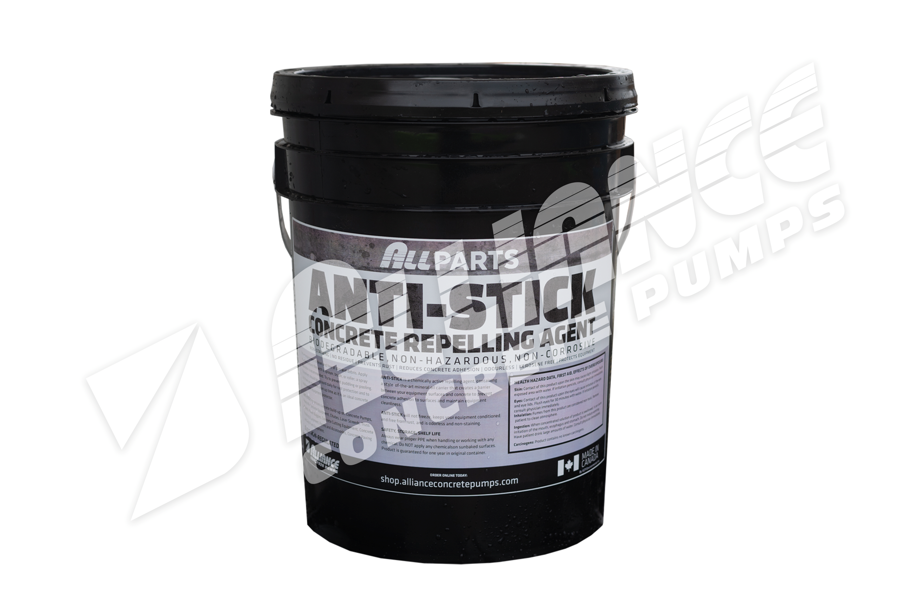ALLParts Anti-Stick Concrete Repelling Agent - 5 Gallon Pail - Alliance ...