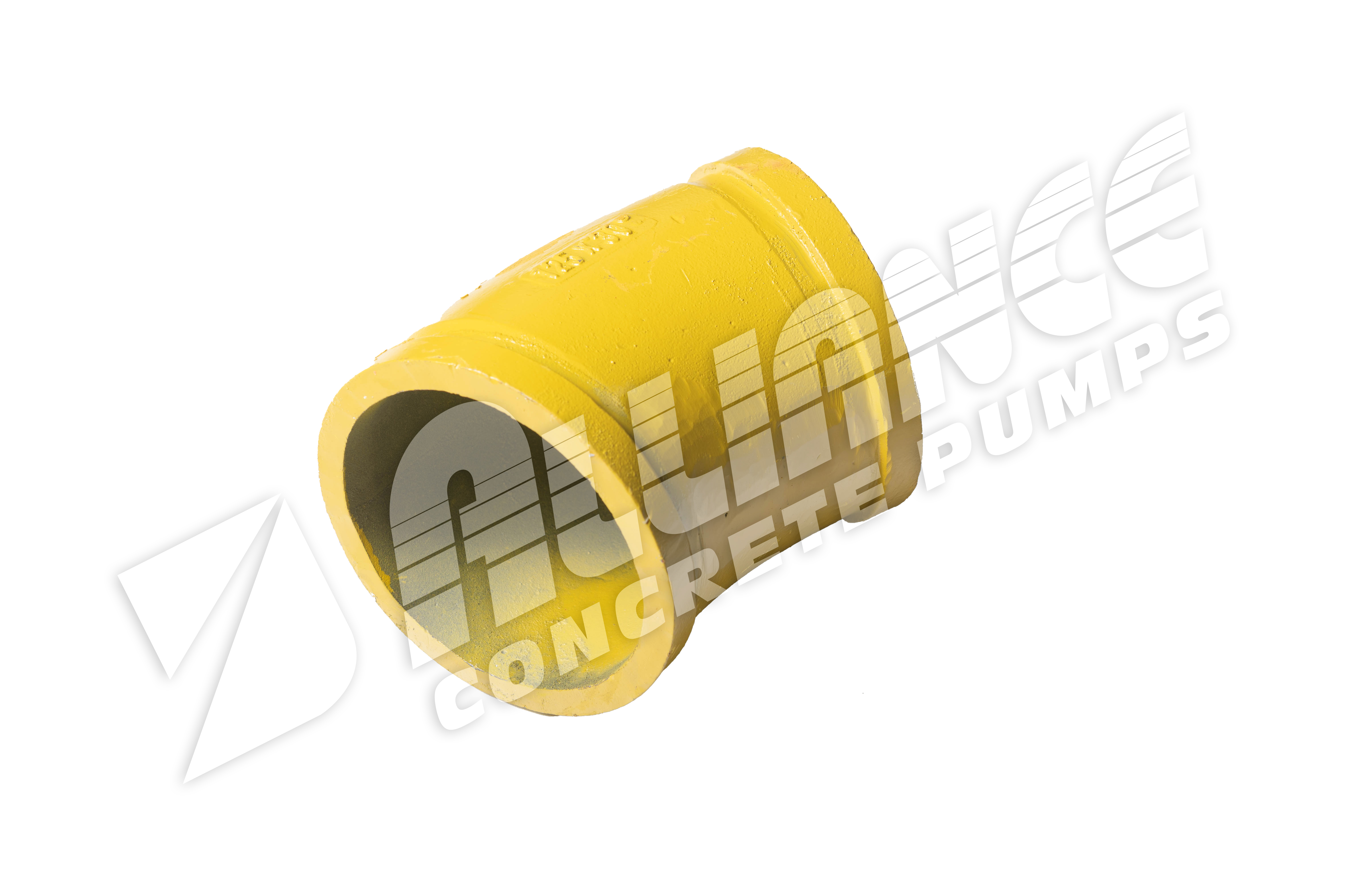 Junjin 5″ Metric 30° Elbow, Single Wall - Alliance Concrete Pumps ...
