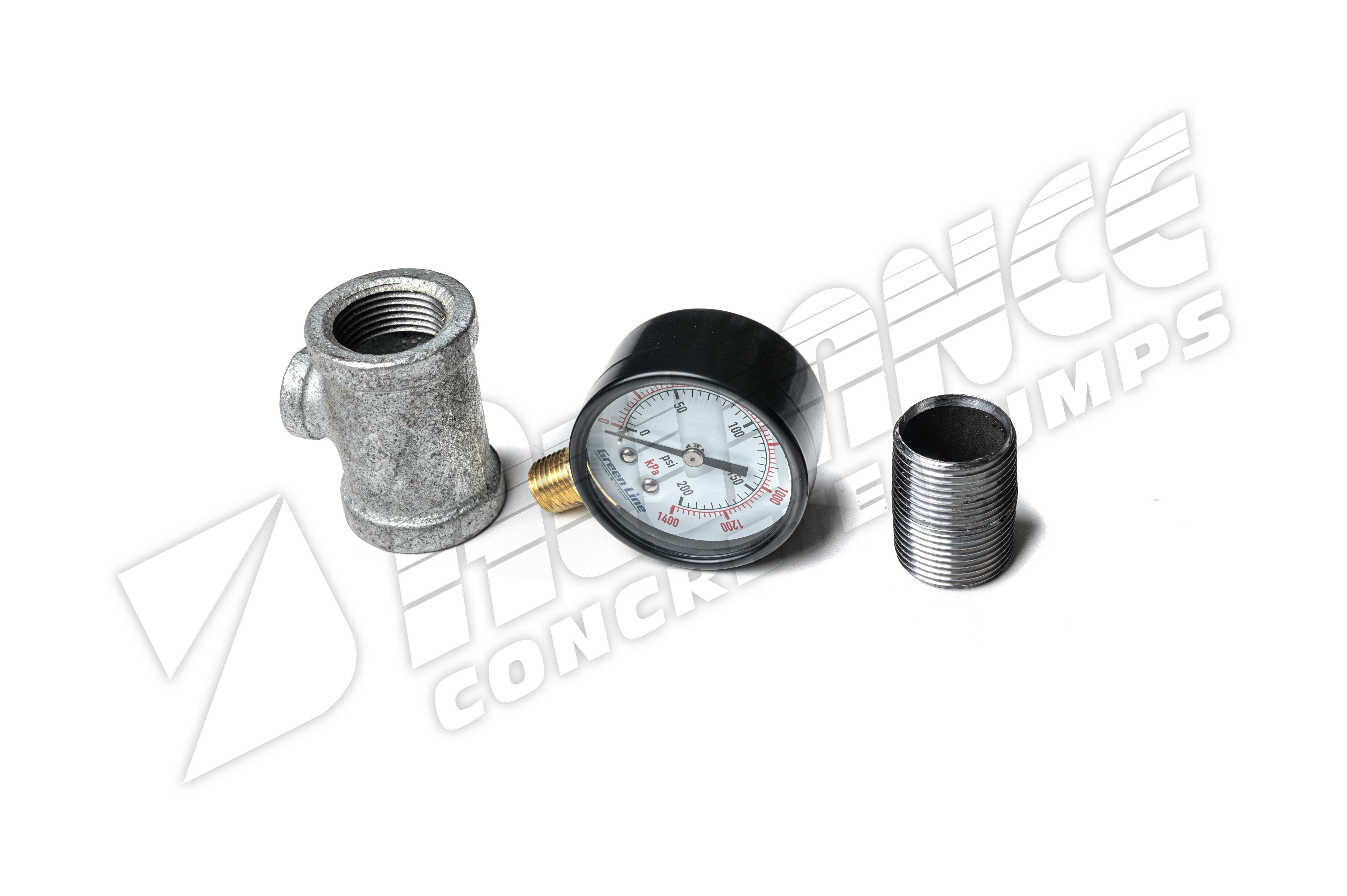 Blowout Cap Gauge Install Kit - Alliance Concrete Pumps Online Store
