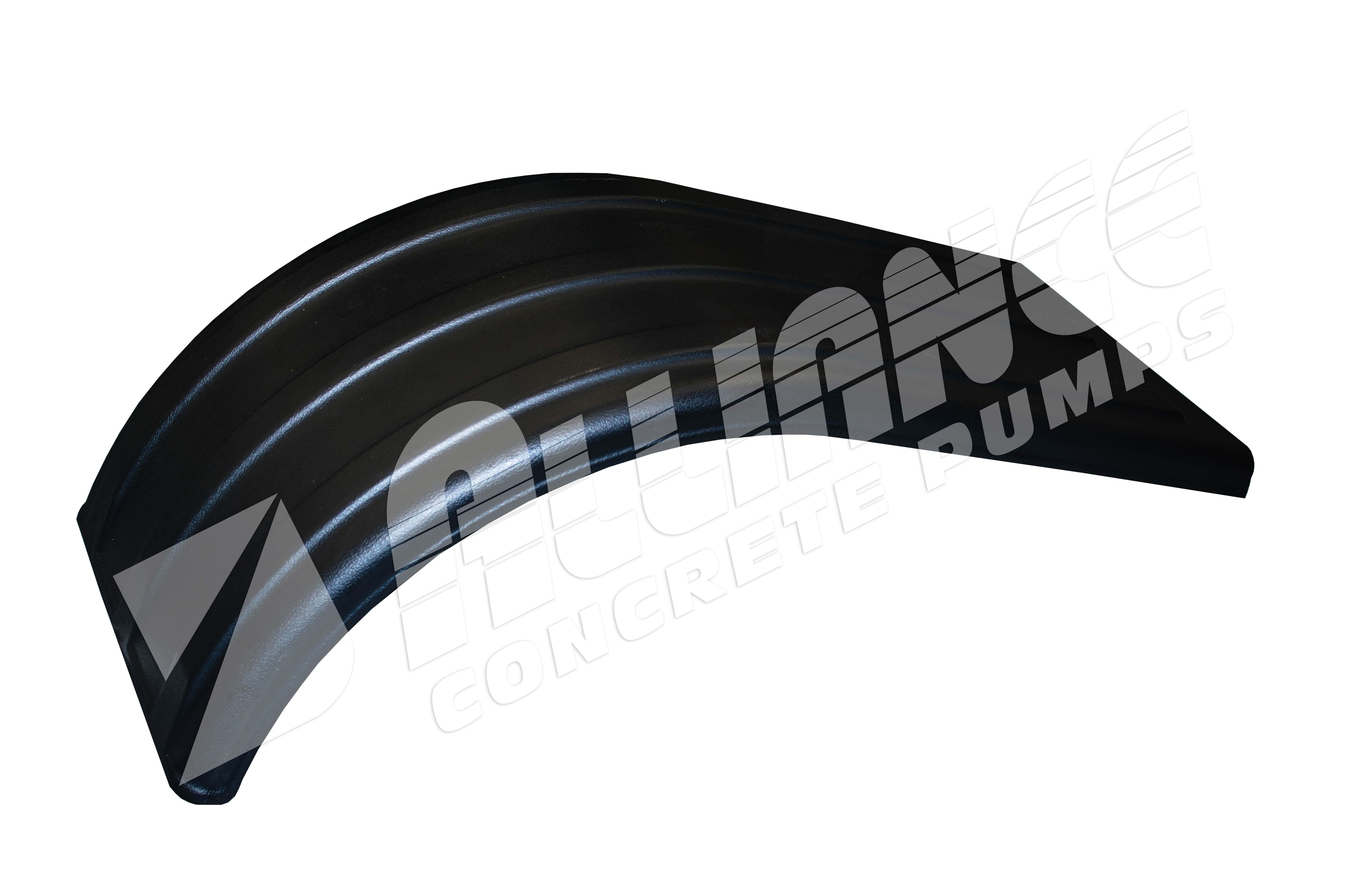 Black Plastic Fender (Rear Axles) - Alliance Concrete Pumps Online Store