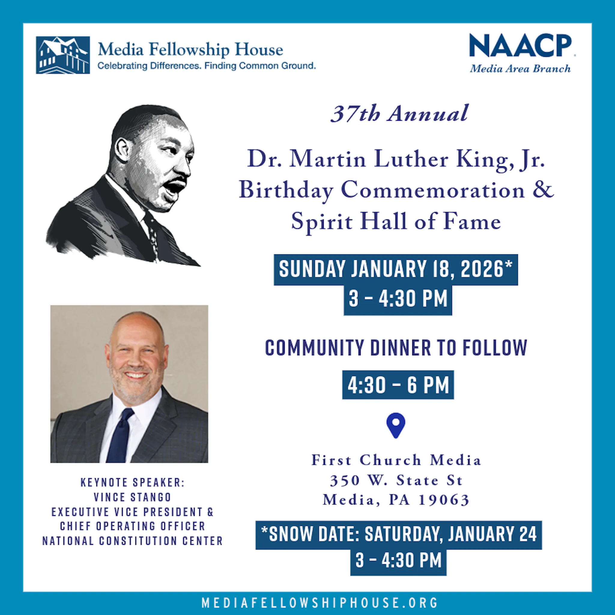 37th Annual Dr. Martin Luther King, Jr. Commemoration & Spirit Hall of ...